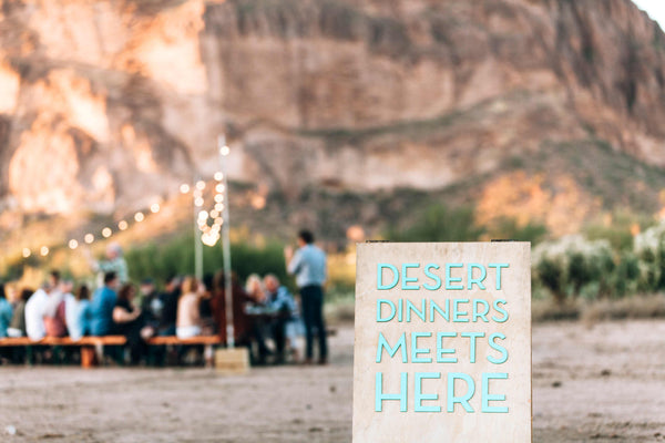 Superstition Mountain Wilderness Dinner | March 9th, 2019 | Cloth & Flame